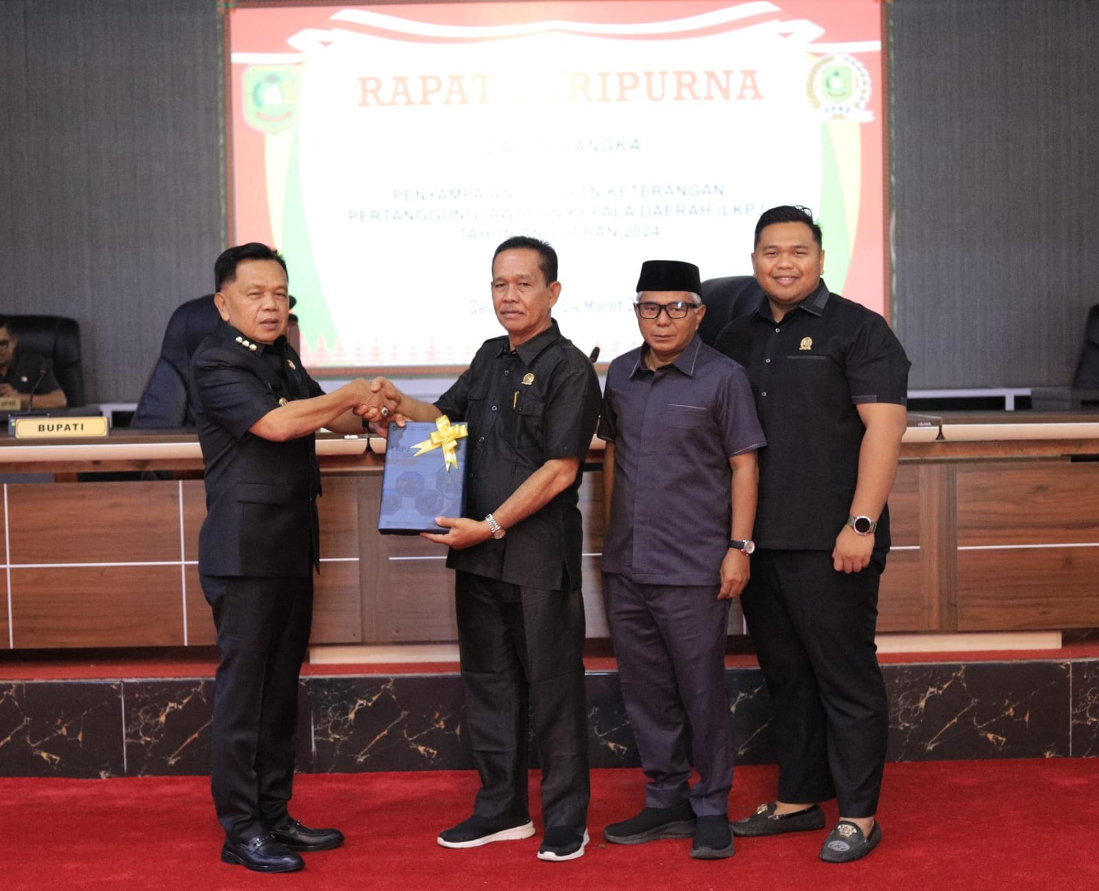 DPRD Meranti Gelar Paripurna Penyampaian LKPJ Kepala Daerah Tahun Anggaran 2024 - Ribak News